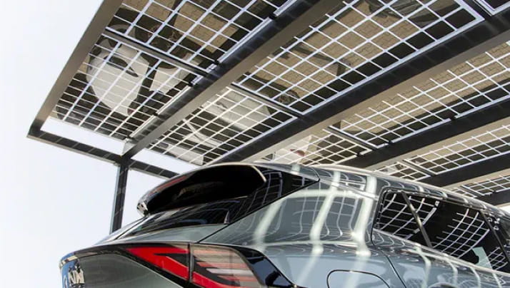 Carport – zadaszenie fotowoltaiczne | TAURON